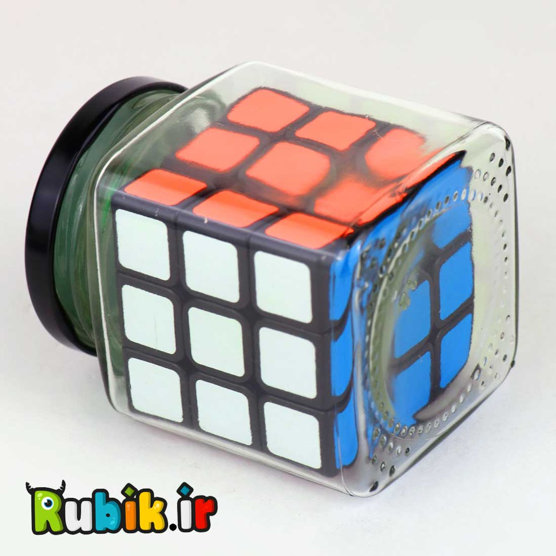 قیمت و خرید روبیک 3*3 شیشه مربایی Cube in a Jar - روبیک دات آی آر